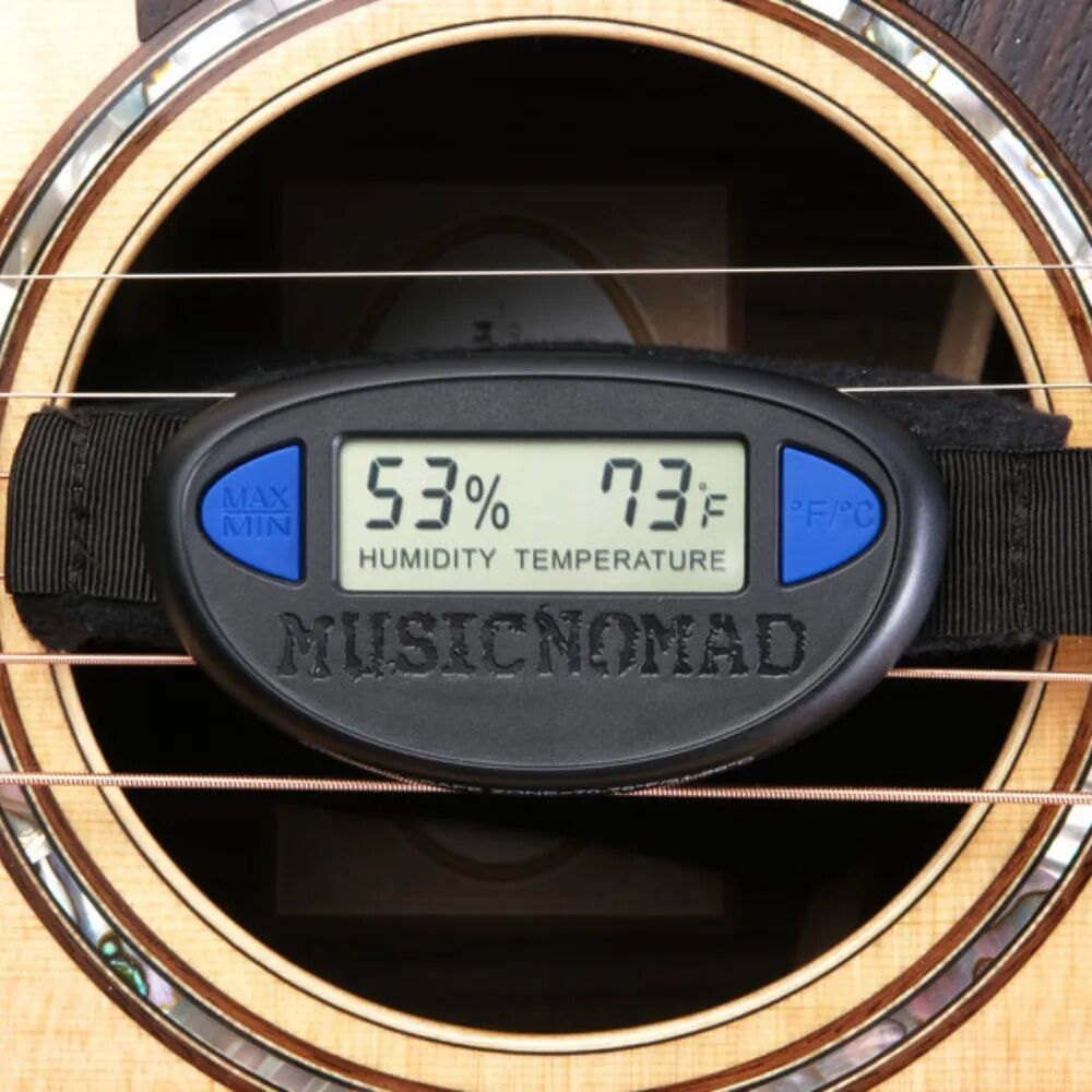 Music Nomad "HONE" Guitar Hygrometer Humidity & Temperature Monitor