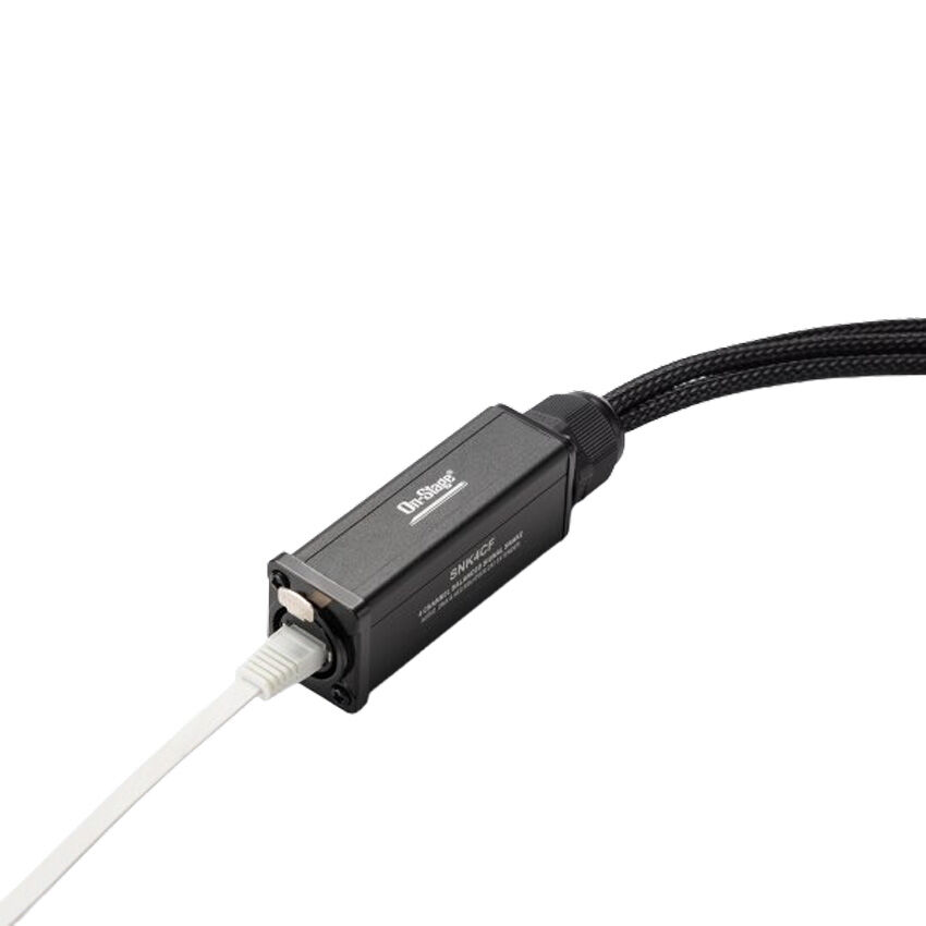 On Stage Production Grade 4-Channel Signal Snake Cable (4 x XLR Female ...